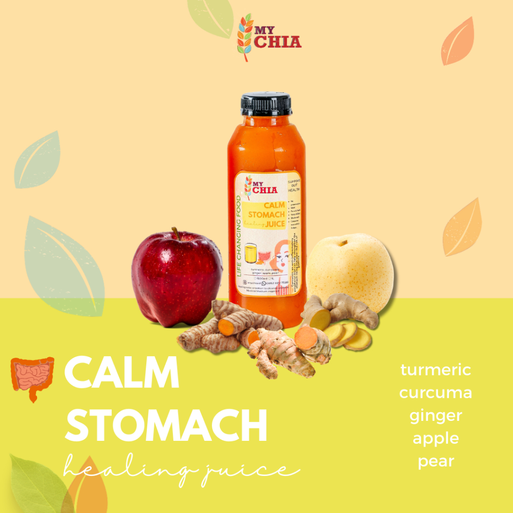 Jual Calm Stomach Healing Juice 1 Liter Jus Gut Healer Series dengan untuk Pencernaan Gerd Maag ...