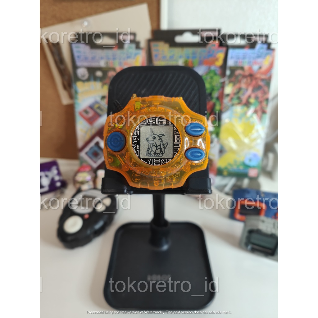 Jual Digimon Digivice D2 Yagami Taichi Orange Bandai Original Rare Item ...