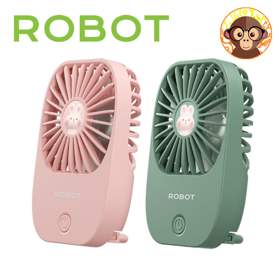 Jual Kipas Portable Robot RT-BF25 1200mAh Mini Fan Kipas Angin Mini ...