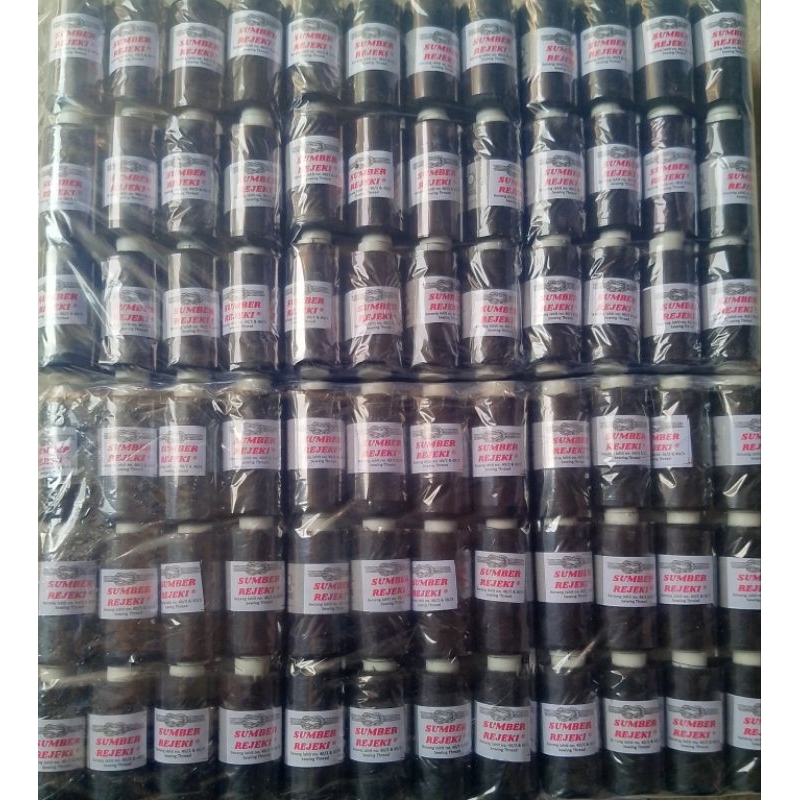 Jual Benang jahit Hitam 500 yard /12 lusin 1gross | Shopee Indonesia