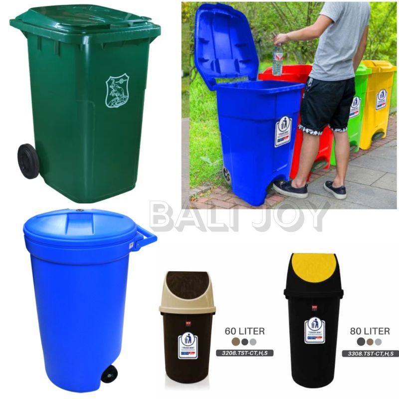 Jual TONG SAMPAH PEDAL 240 LITER / TONG SAMPAH JUMBO - TONG SAMPAH RODA ...