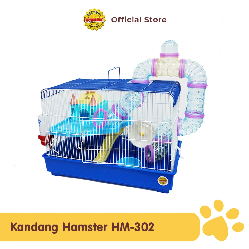 Jual Kandang Hamster Castle Besar Luxury Octagon | Hamster Cage Large ...