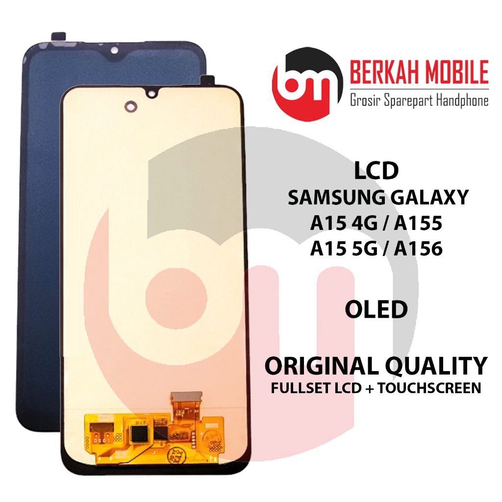 Jual LCD Samsung Galaxy A15 4G / A155F / A15 5G / A156E OLED ORIGINAL ...