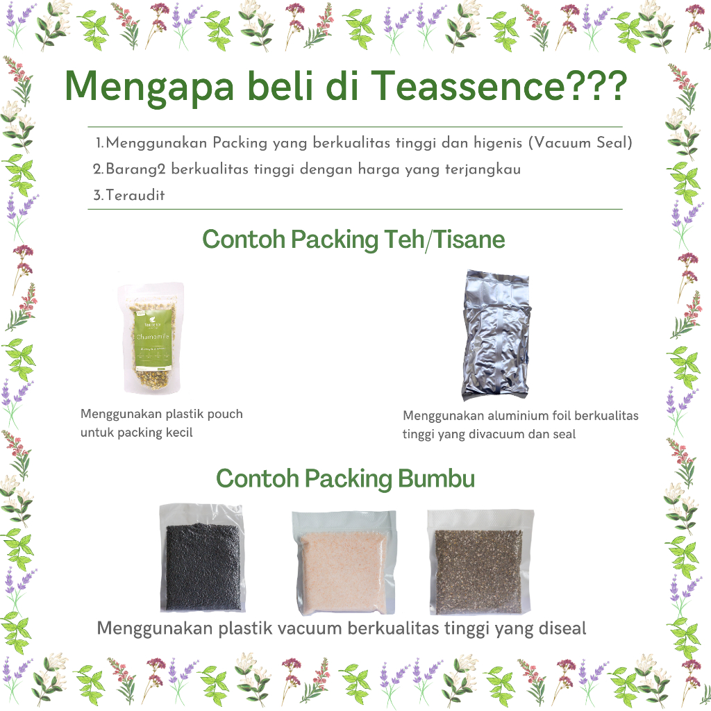 Jual Peppermint Tea / Teh Daun Mint / Teh Segar / Teh Herbal / Teh ...