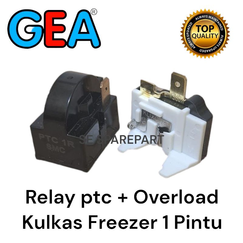 Jual Relay overload Kulkas Freezer Box Gea Pin 1 | Shopee Indonesia