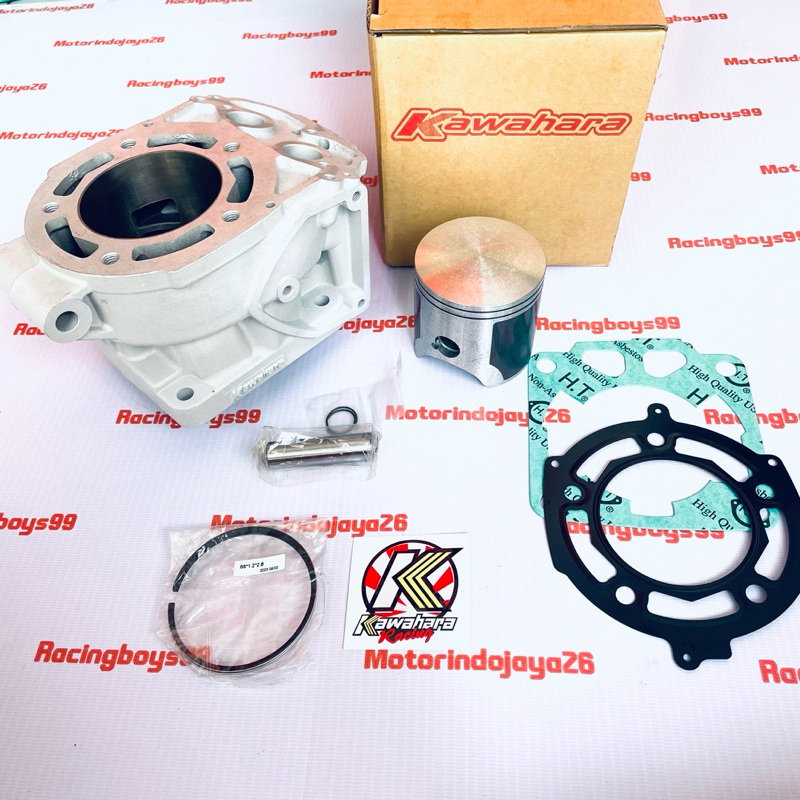 Jual Blok Seher Ninja 150 2Tak R RR Bore Up 68MM Kawahara Racing ...