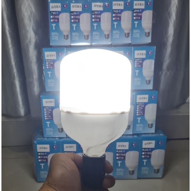 Jual LAMPU 40 Watt HEMAT ENERGI 88% AVERA LED S8 SUPER TERANG LED BULB | Shopee Indonesia