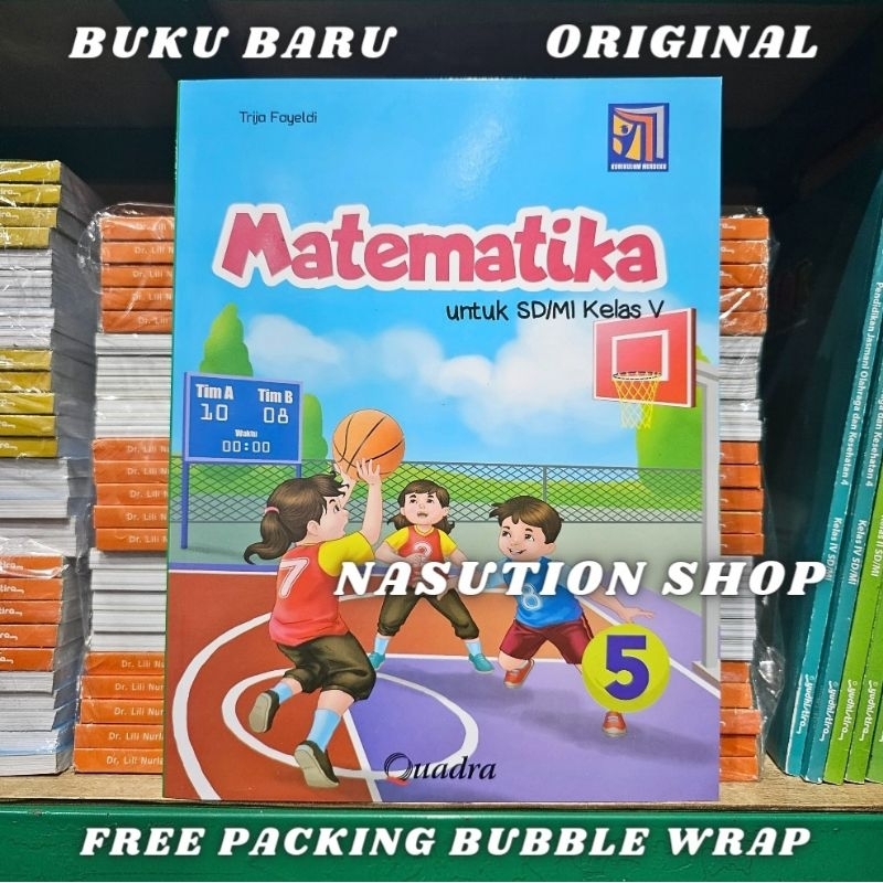 Jual Buku Matematika Kelas 1 2 3 4 5 6 SD/MI Penerbit Quadra Kurikulum Merdeka Original | Shopee ...