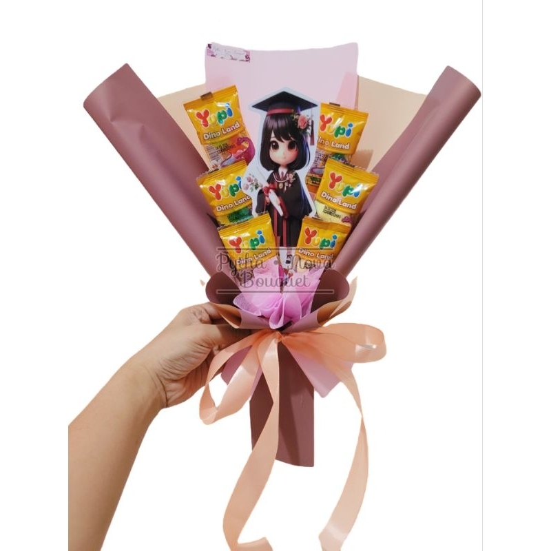 Jual Mini buket | buket topper | buket wisuda | buket snack | Shopee ...