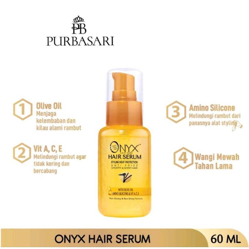 Jual ONYX Hair Serum/vitamin rambut/serum rambut | Shopee Indonesia