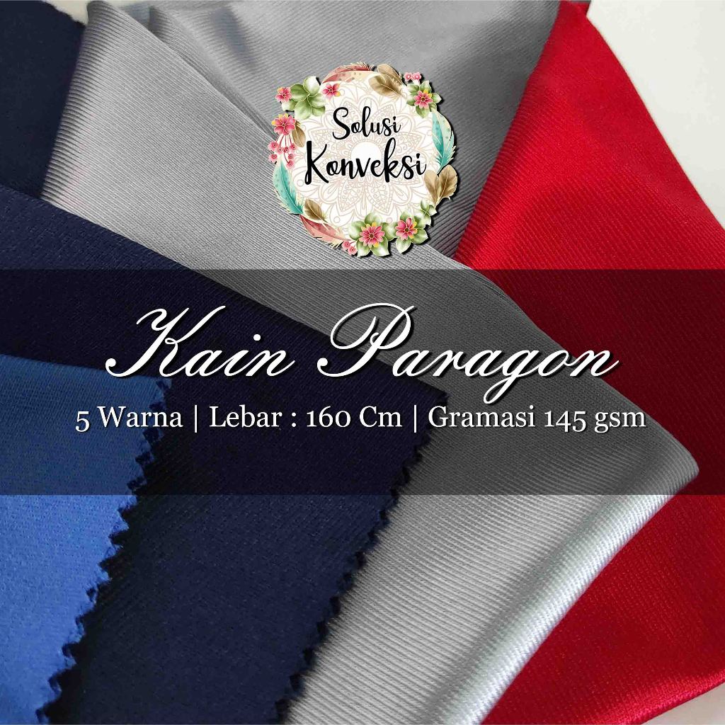 Jual Pesanan Kain Paragon maroon 1 meter | Shopee Indonesia