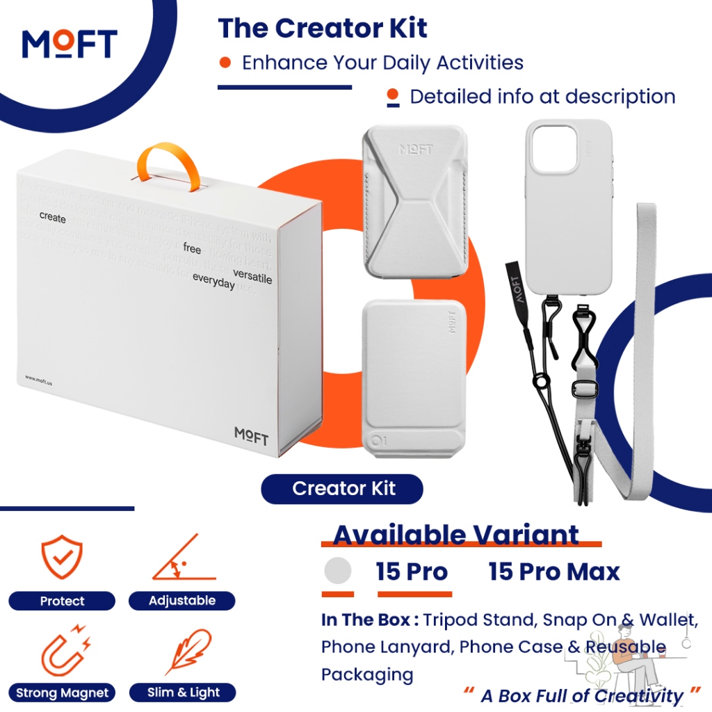 Jual MOFT The Creator Kit - MagSafe Compatible | Shopee Indonesia