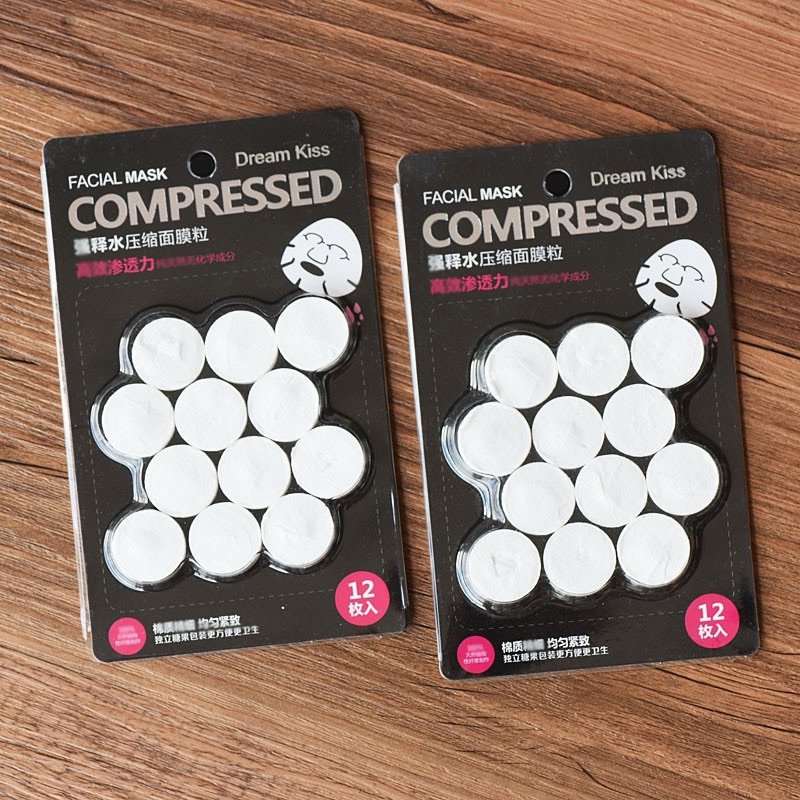 Jual [ Hergoo ] Compressed Paper Mask Sheet / Tablet Mask / Masker ...