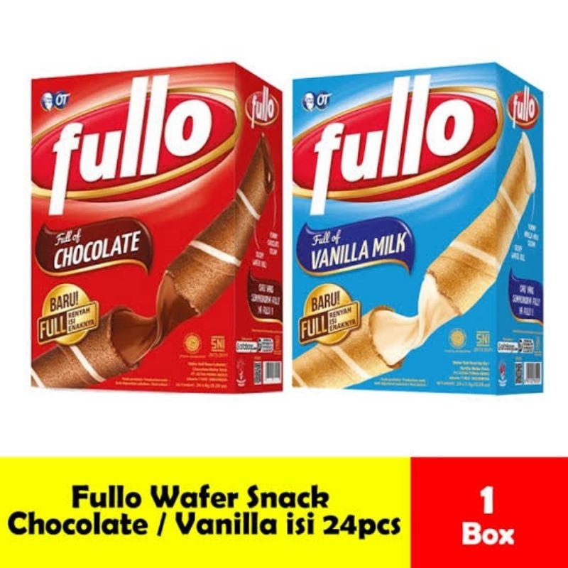Jual Fullo Wafer Roll isi 24 pcs | Shopee Indonesia