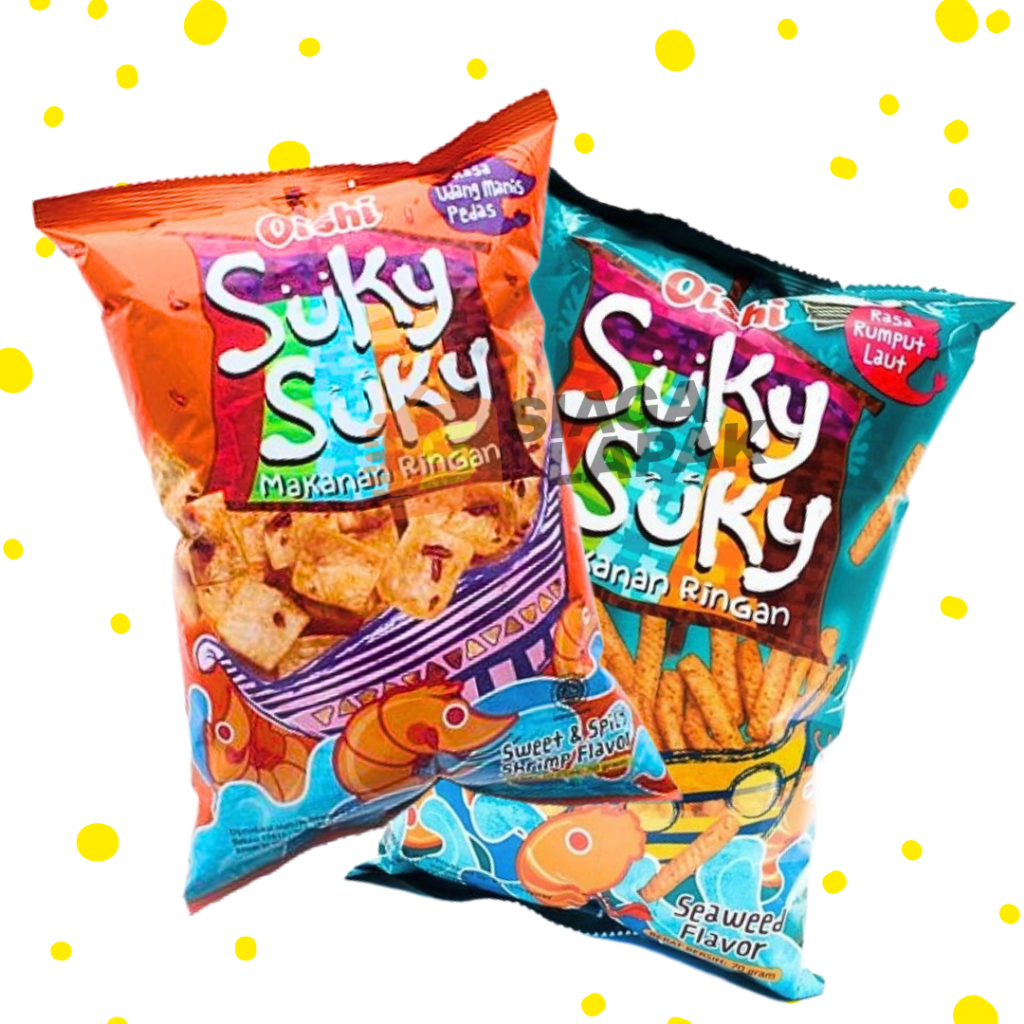 Jual Oishi Suky Suky 60gr Udang Manis Pedas Sweet Spicy Shrimp | Shopee ...
