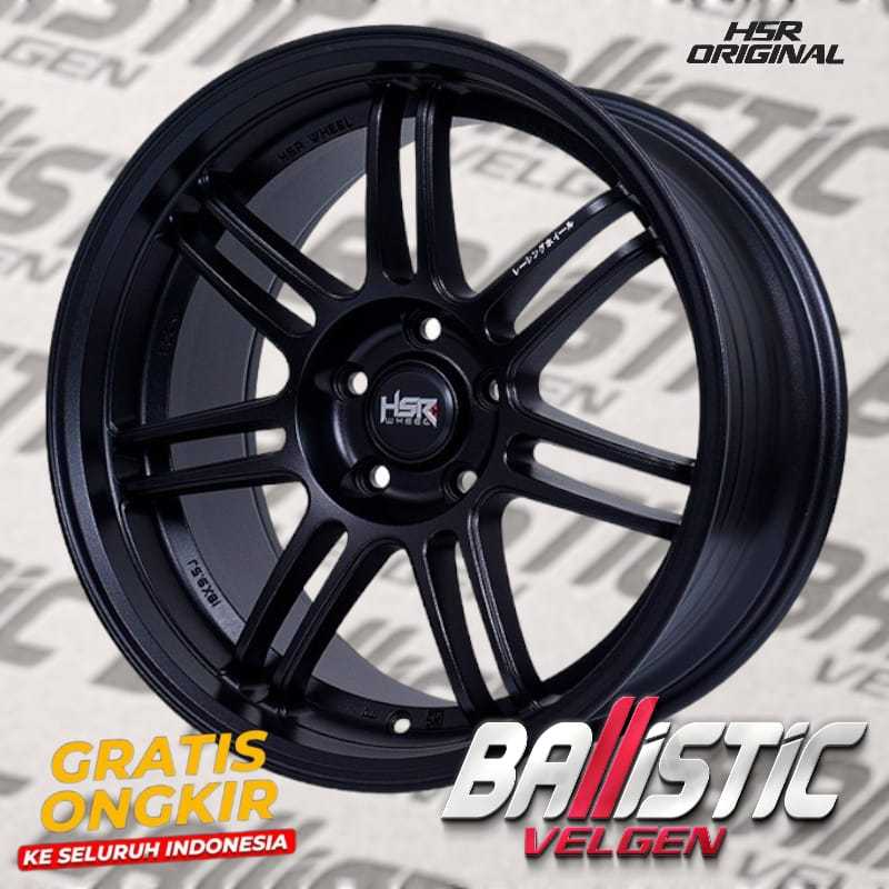 Jual Velg Racing Mobil Ring 18 Lebar 9,5 Lubang Baut/PCD 5X114,3 Variasi Velg Original HSR Wheel ...