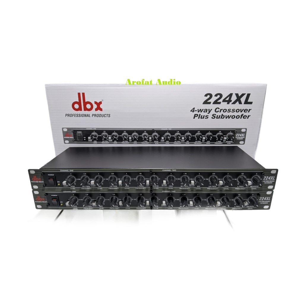 Jual Crossover DBX 224XL 4 Way stereo plus Subwoofer | Shopee Indonesia