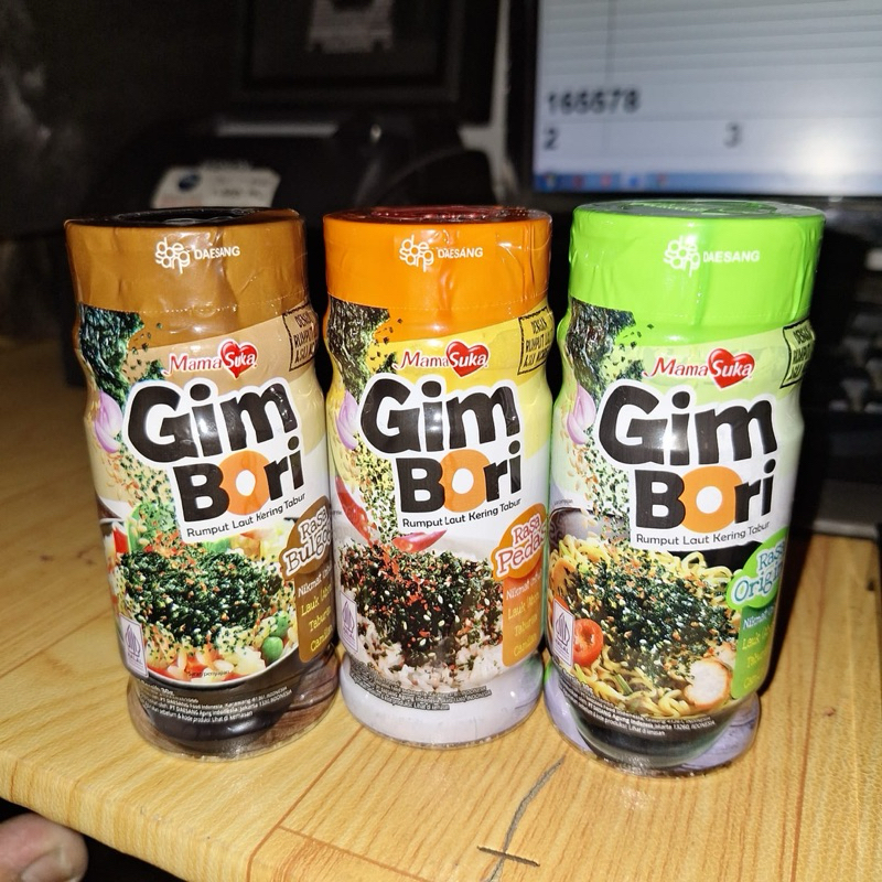 Jual GimBori rumput Laut tabur 30gram | Shopee Indonesia