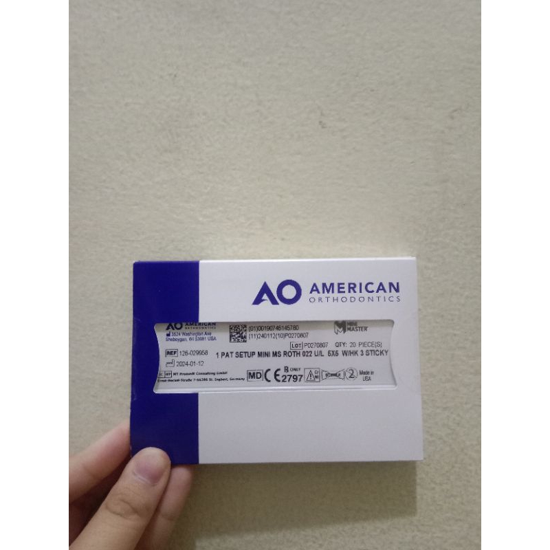 Jual Bracket American Orthodontic AO Original | Shopee Indonesia