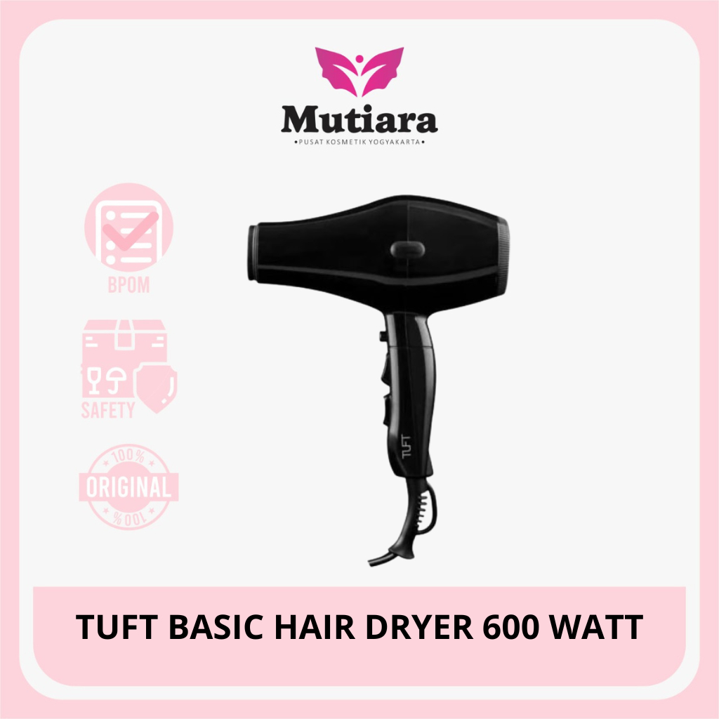 Jual TUFT BASIC HAIR DRYER 600 WATT | Shopee Indonesia
