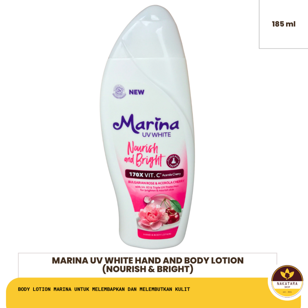 Jual HAND BODY MARINA UKURAN 185ML (BESAR) | Shopee Indonesia