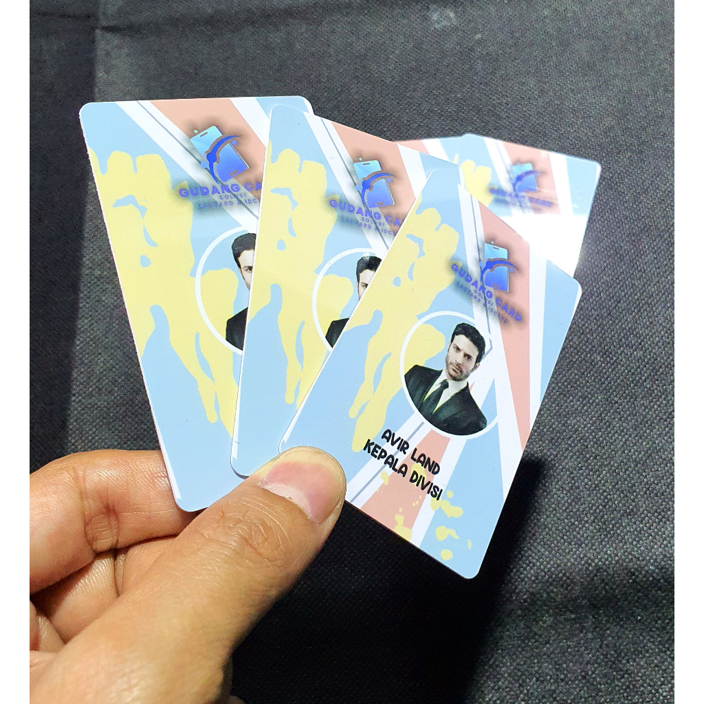 Jual Cetak Id card Laminasi DOFF Bahan Pvc, PERSS OVEN kartu member MINIMAL CTK 10pcs | Shopee ...