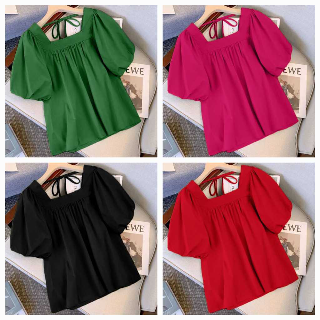 Jual 123-KEMEJA & BLOUSE ATASAN WANITA KEKINIAN/BLOUSE WANITA/ATASAN ...