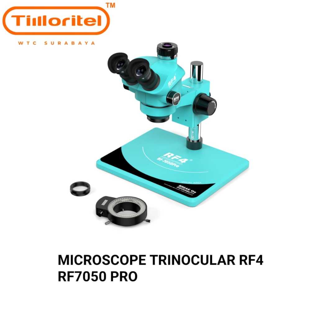 Jual MICROSCOPE TRINOCULAR RF4 RF7050 PRO | Shopee Indonesia