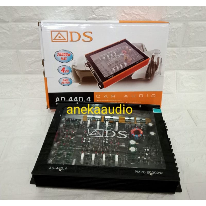 Jual Power ADS AD -440.4 mosfet 4 Chanel transparan tenaga badak ADS ...