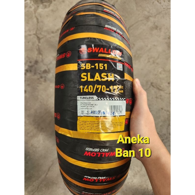 Jual Ban Swallow 140/70-17 Slash SB-151 Tubeless Soft Compound | Shopee Indonesia
