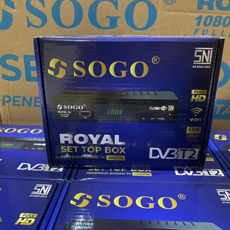Jual set top box Sogo DVB - T2 , Receiver tv digital Sogo royal original sogo | Shopee Indonesia