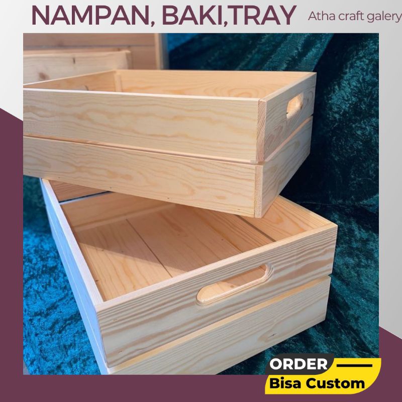 Jual Kotak Kayu Jati Belanda Kotak Serbaguna, Box Kayu, Wooden Stronge ...