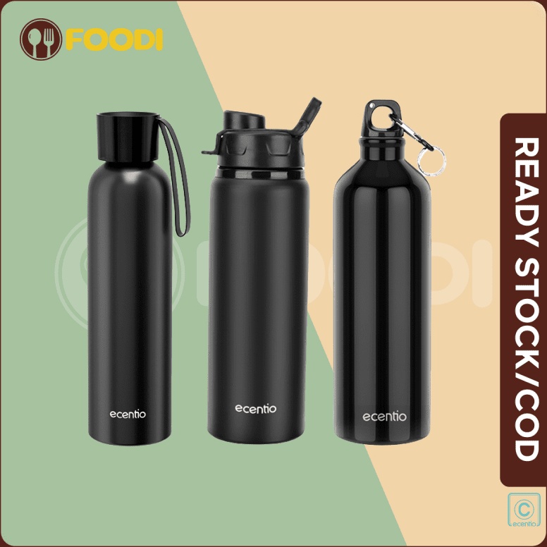 Jual Terlaris ecentio FOODI aluminium Tumbler botol minum termos mini ...
