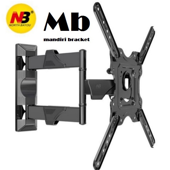 Jual Banyak Dipakai Bracket Tv Lengan North Bayou NB P4 NBP4 32 4 4349 ...