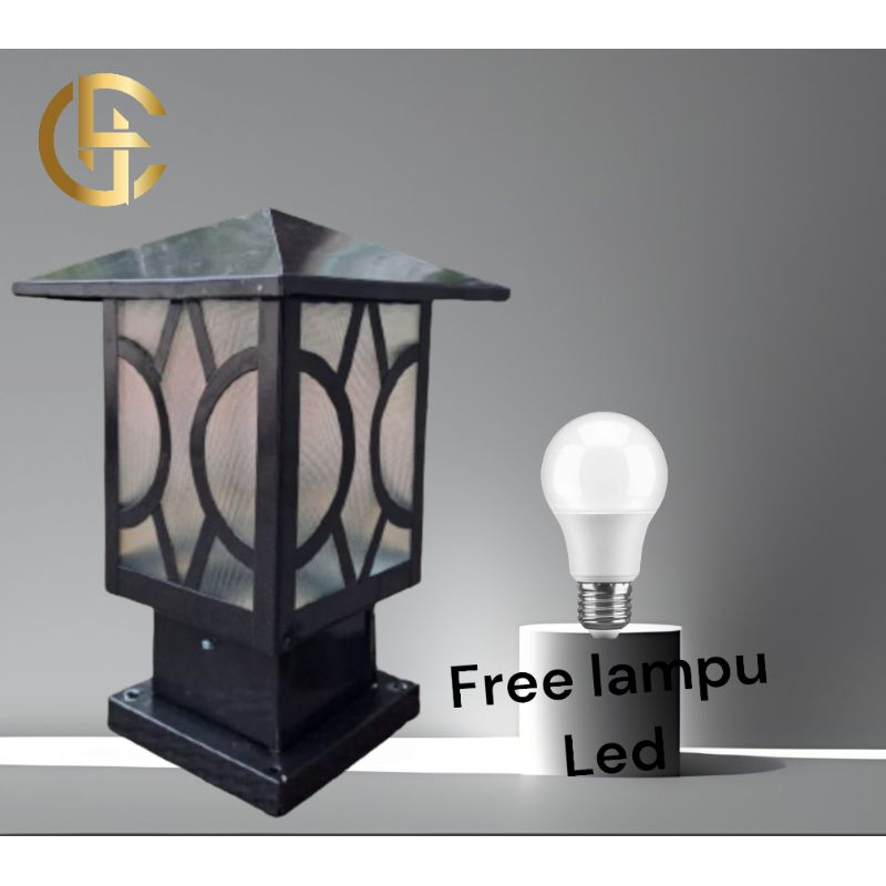 Jual lampu pilar minimalis, lampu taman | Shopee Indonesia
