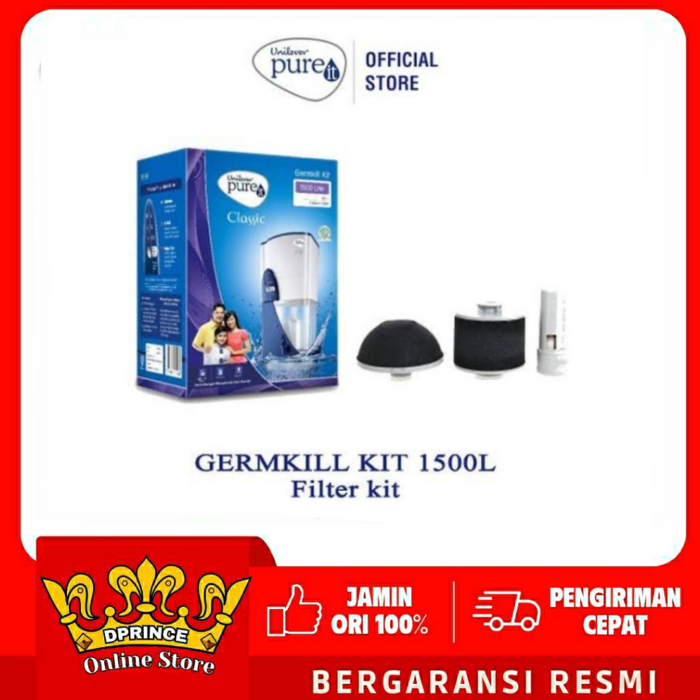 Jual Lagi Tren Unilever Pureit Classic Germkill Kit Filter 3L 15L ...