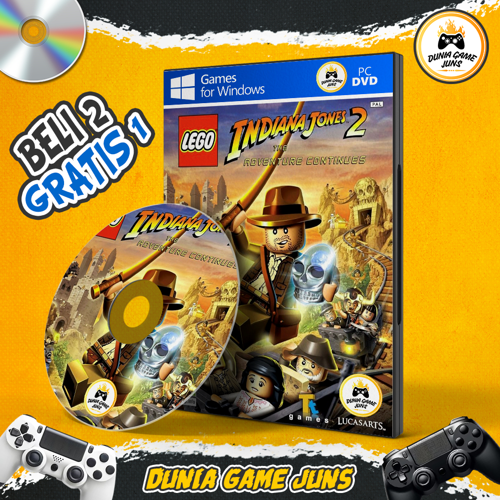 Jual LEGO Indiana Jones 2 | Game Lego | CD/DVD | Game PC/Komputer ...