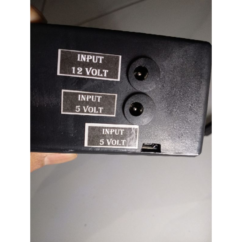 Jual UPS mini 12 volt backup 12 jam. powerbank router, UPS router ...