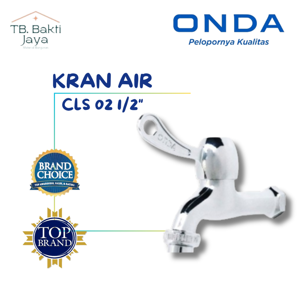 Jual KRAN TAMAN / KRAN TEMBOK / KRAN AIR / KRAN TAMAN ONDA CLS 02 1/2 ...