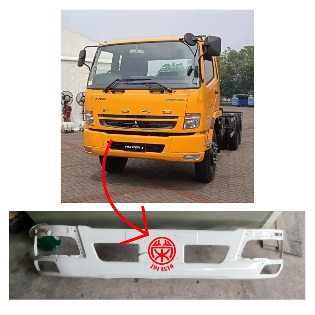Jual BUMPER DEPAN FUSO NEW FIGHTER X FN62/FUSO TAYO | Shopee Indonesia