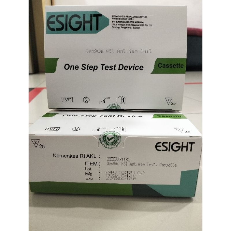 Jual Dengue Ns1 Test Casette Esight | Shopee Indonesia