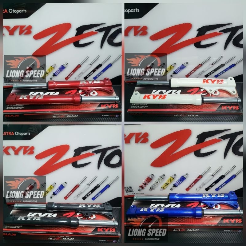 Jual Original Shockbreaker Depan Yamaha Mio Smile Mio Sporty Kyb Zeto FF1020 Front Shock ...