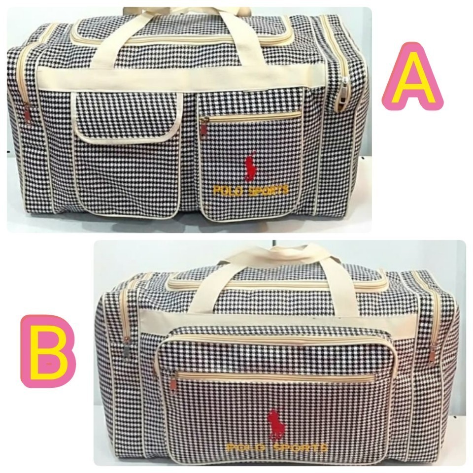 Jual Tas Pakaian Travelbag POLO LIVE 70L Tas Baju Besar Big Size 441Tas ...