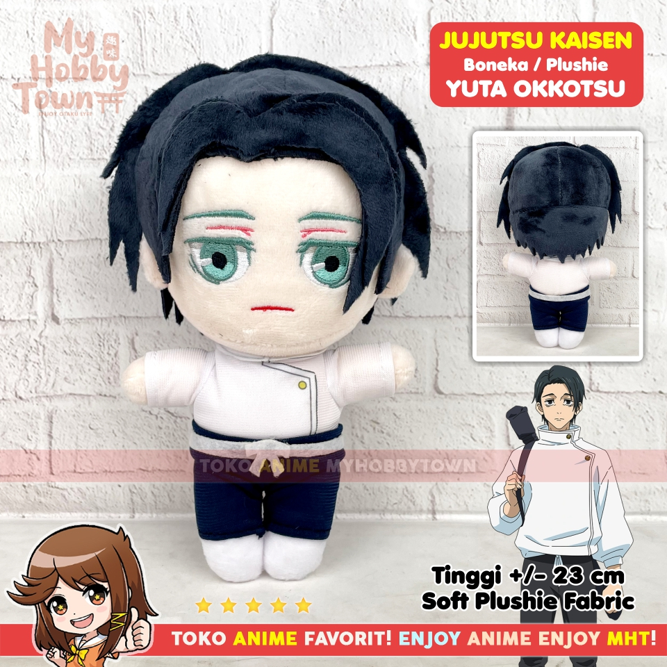 Jual Boneka Anime Jujutsu Kaisen : Yuta Okkotsu Plushie Doll | Shopee ...
