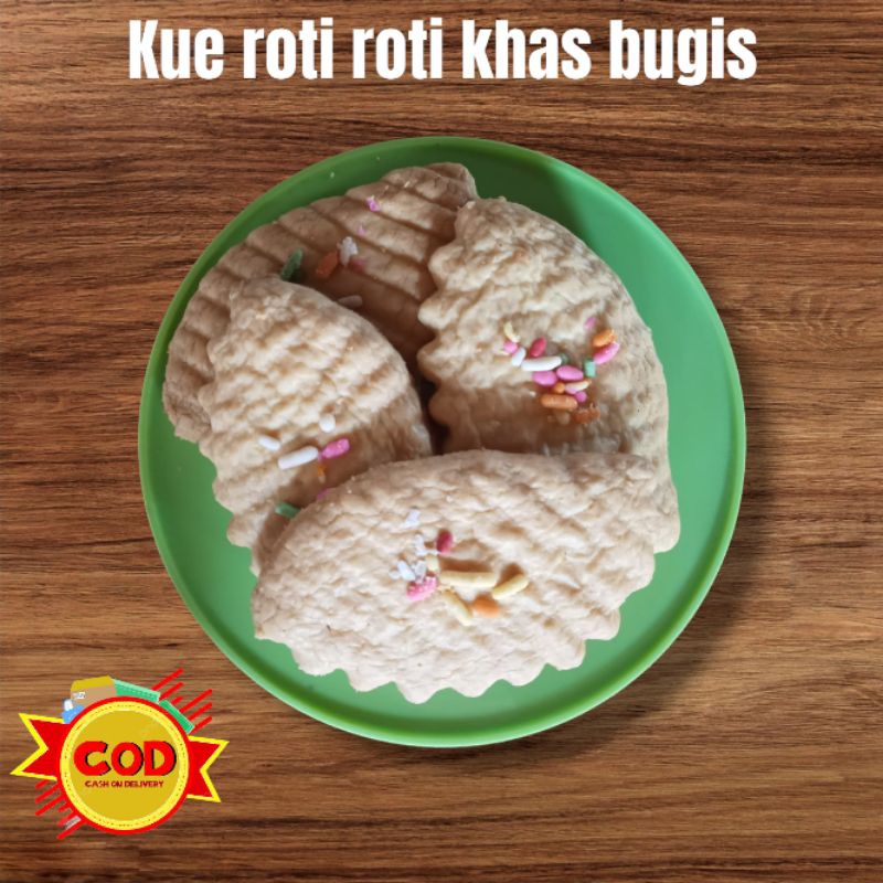 Jual kue kering khas bugis (beppa roti roti) rasanya gurih dan renyah ...