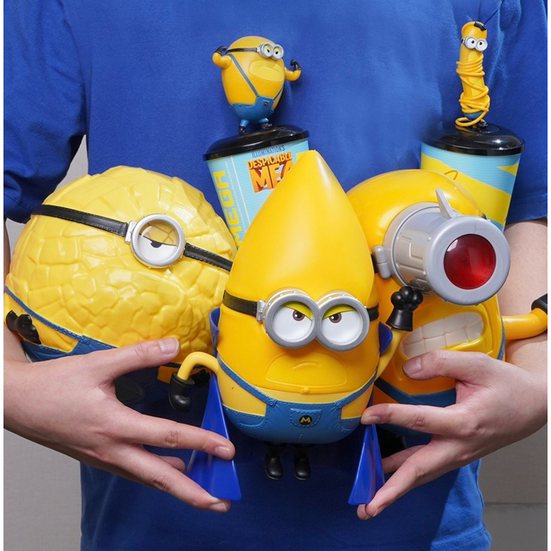 Jual MINIONS BUCKET POPCORN XXI DESPICABLE ME 4 TERBATAS | Shopee Indonesia