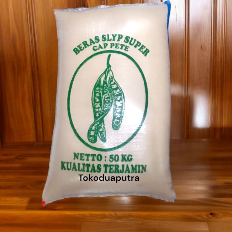 Jual Beras SLYP Super Cap Pete 50 Kg / Beras Cap pete 50 kg | Shopee ...