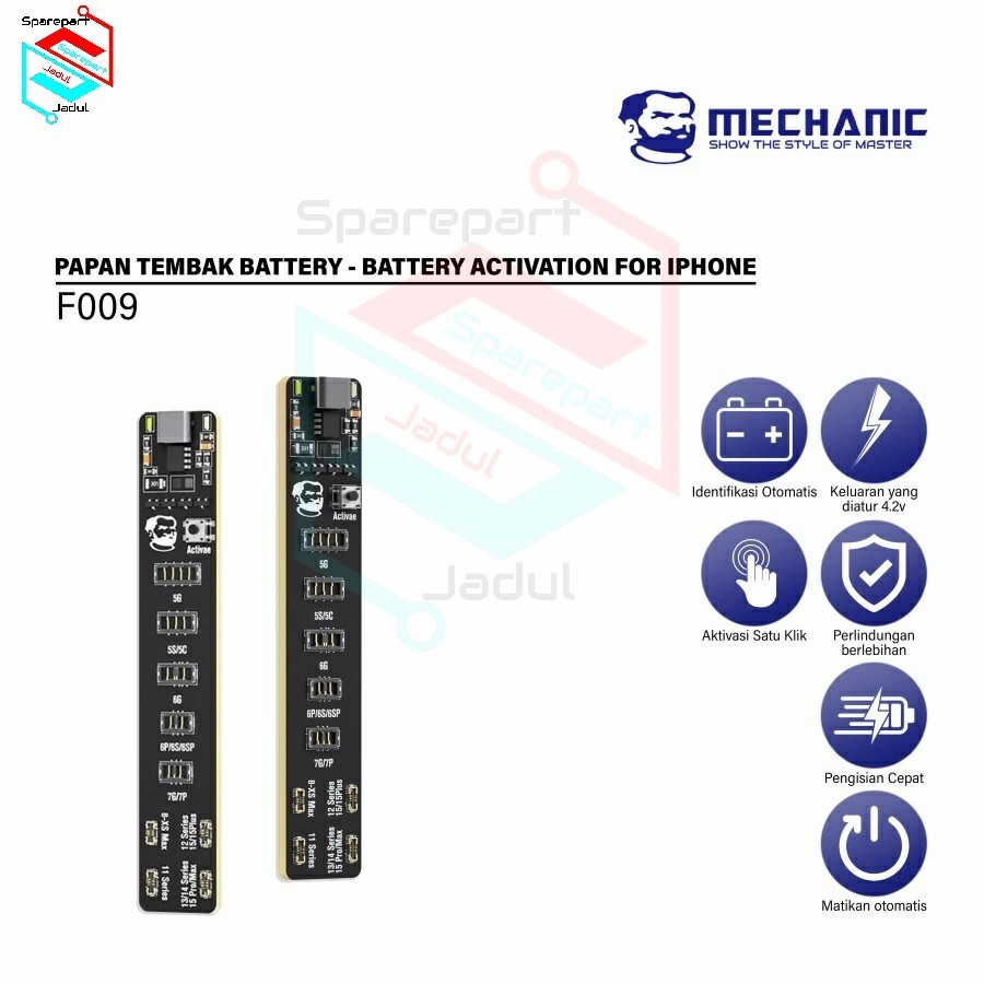 Jual Mechanic F009 Papan tembak battery papan tembak baterai Battery Activation small board ...