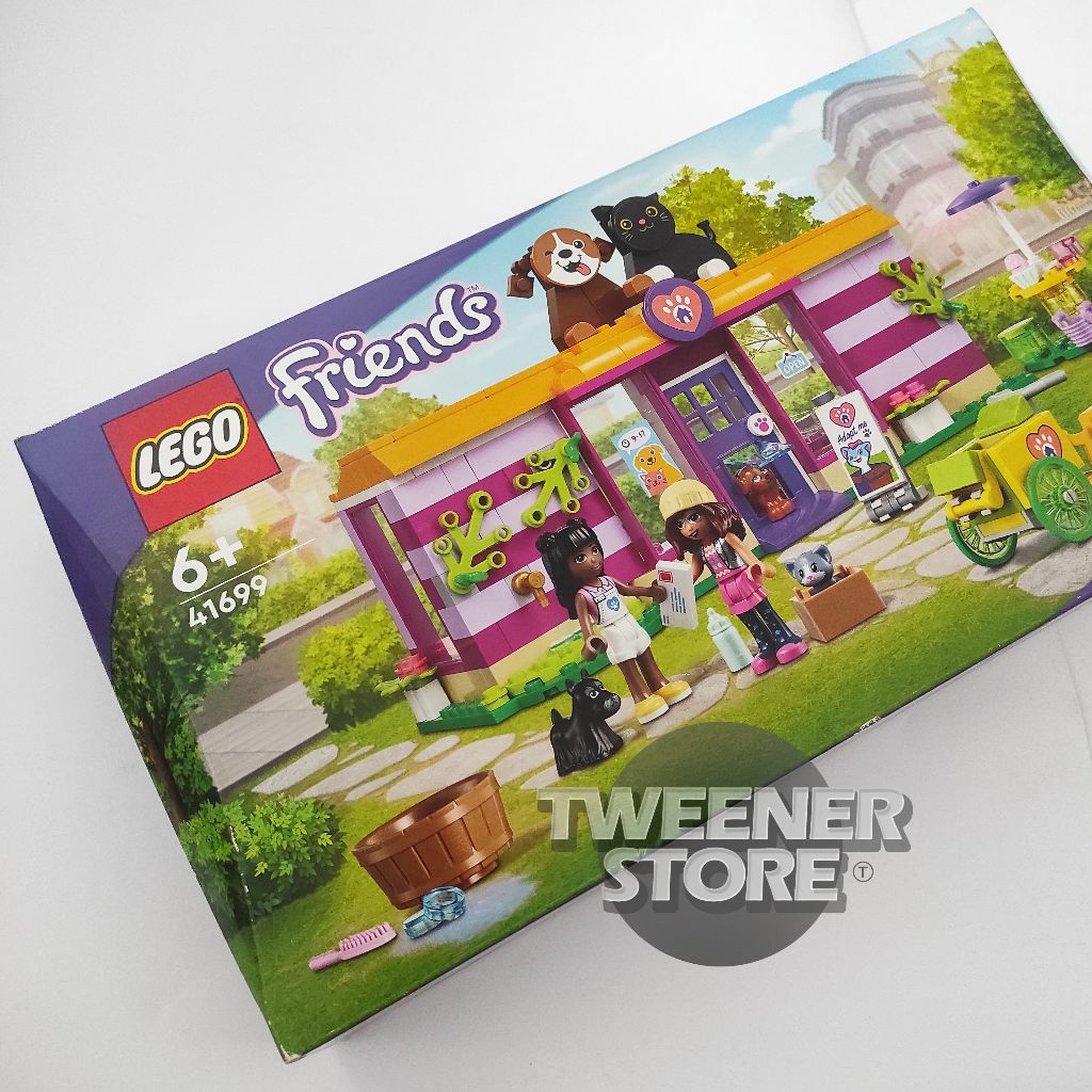 Jual (READY) LEGO FRIENDS 41699 Pet Adoption Cafe Building Kit (292 ...