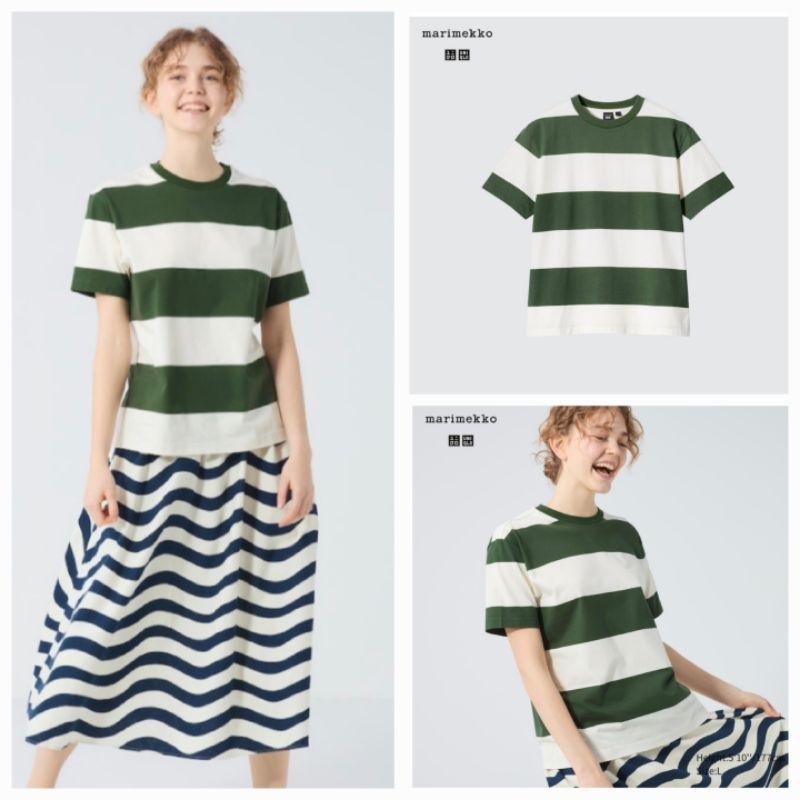 Jual UNIQLO KAOS MARIMEKKO 56 OLIVE BARU ASLI ORIGINAL | Shopee Indonesia